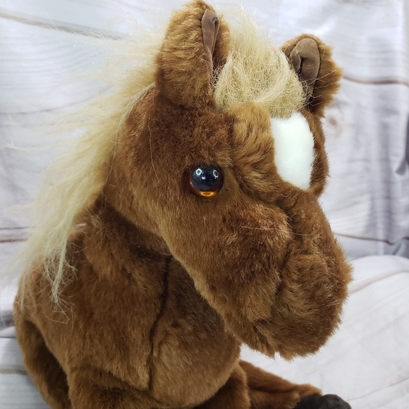 Douglas | Toys | Vintage Douglas Chestnut Brown Tan Horse 2 Inch Plush ...
